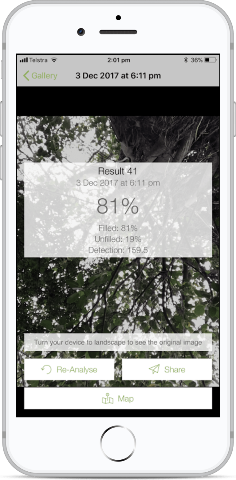 Percentage Cover – Ecological Survey App